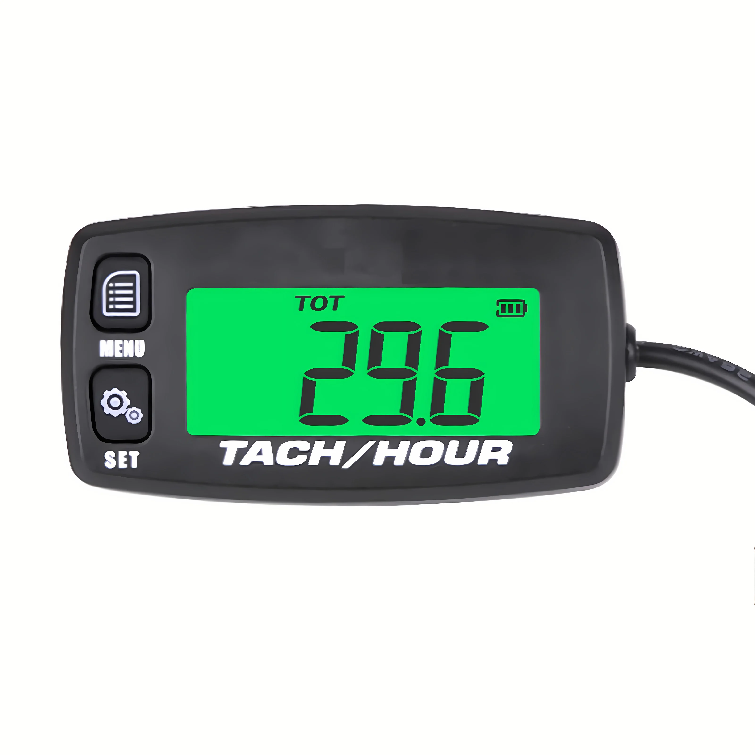 Tach-Hour-Meter-Digital-Tachometer-Engine-Resettable-Maintenace-Alert-RPM-Hour-Meters-for-Motor ...