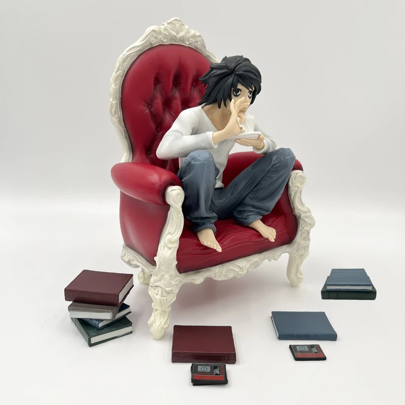 24cm L Lawliet Coffee Watari Anime Figure - Death Note Shop