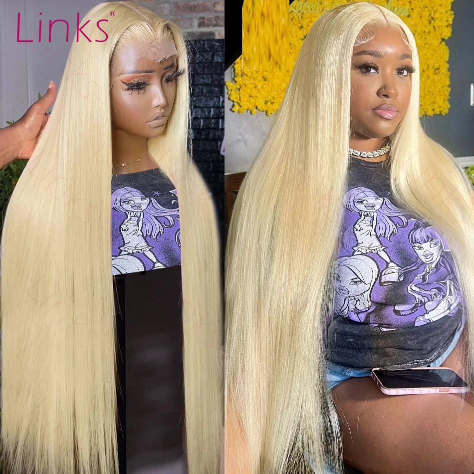 Links-250-HD-Straight-613-Honey-Blonde-13x6-13X4-Lace-Front-Human-Hair ...