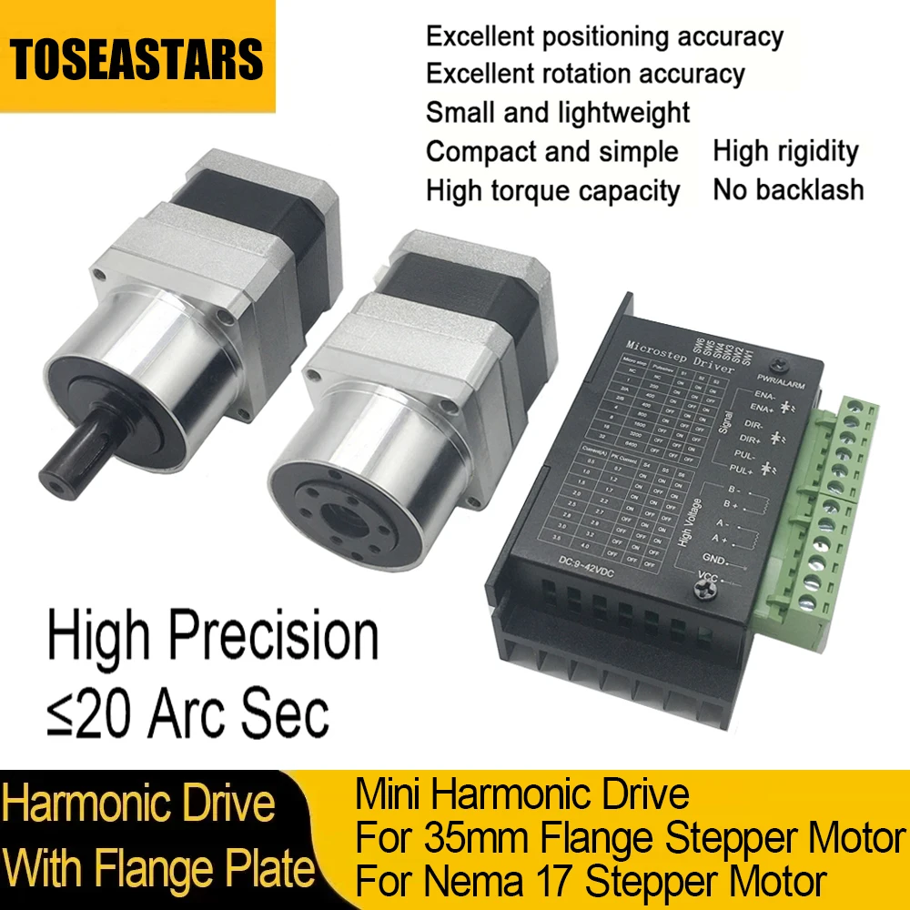Mini-Harmonic-Drive-For-Stepper-Motor-High-precision-Robot-Manipulator ...