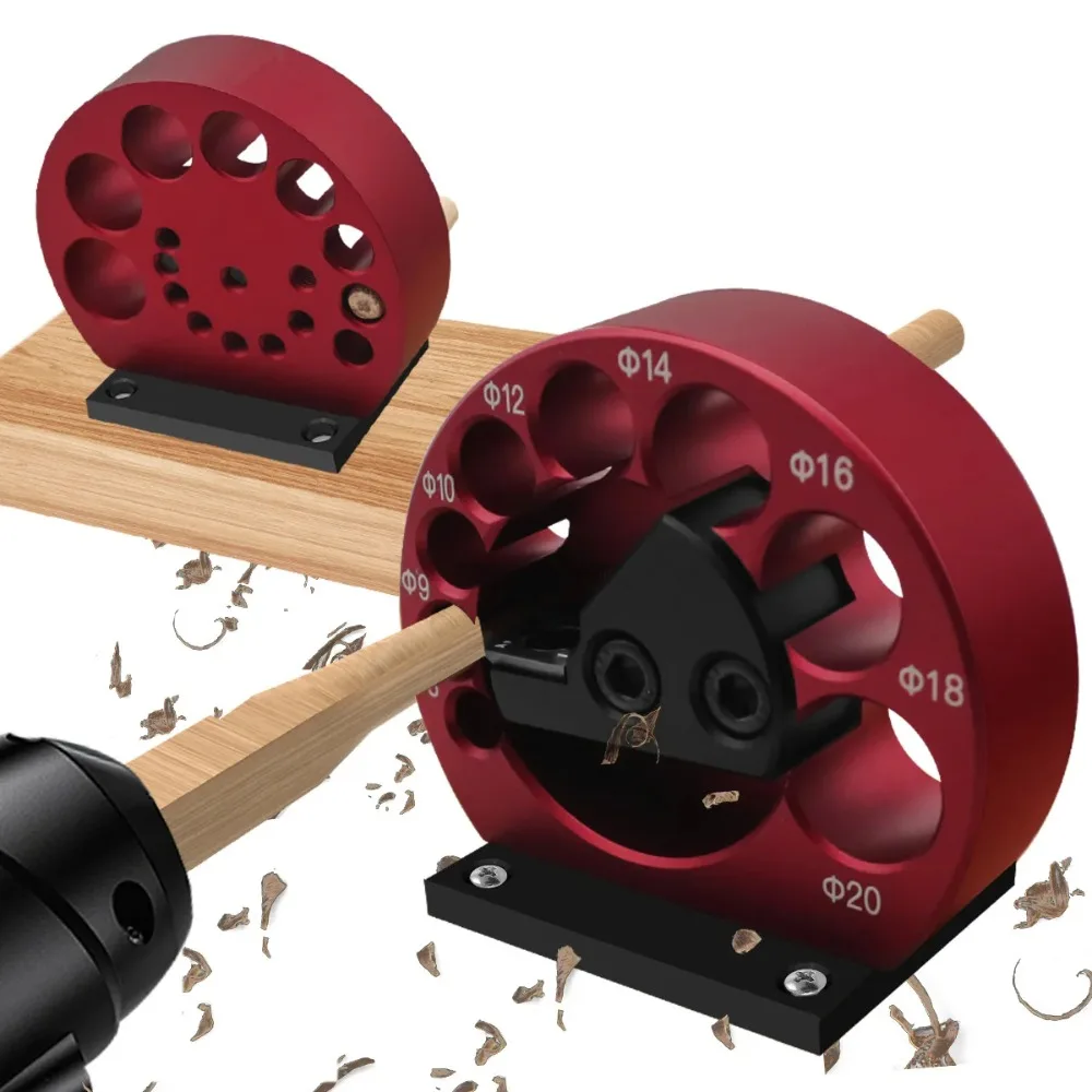 Useful-Metal-Dowel-Maker-Jig-Adjustable-Auxiliary-Tool-Round-Rod-Tool-8 ...