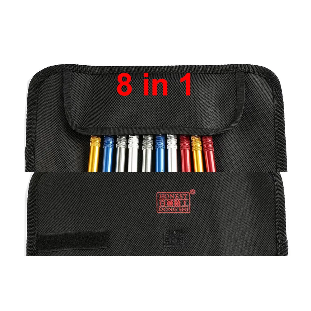 HONEST 8 in 1 Colorful Dimple Kaba Tools multi-tool Locksmith Tools Kit ...