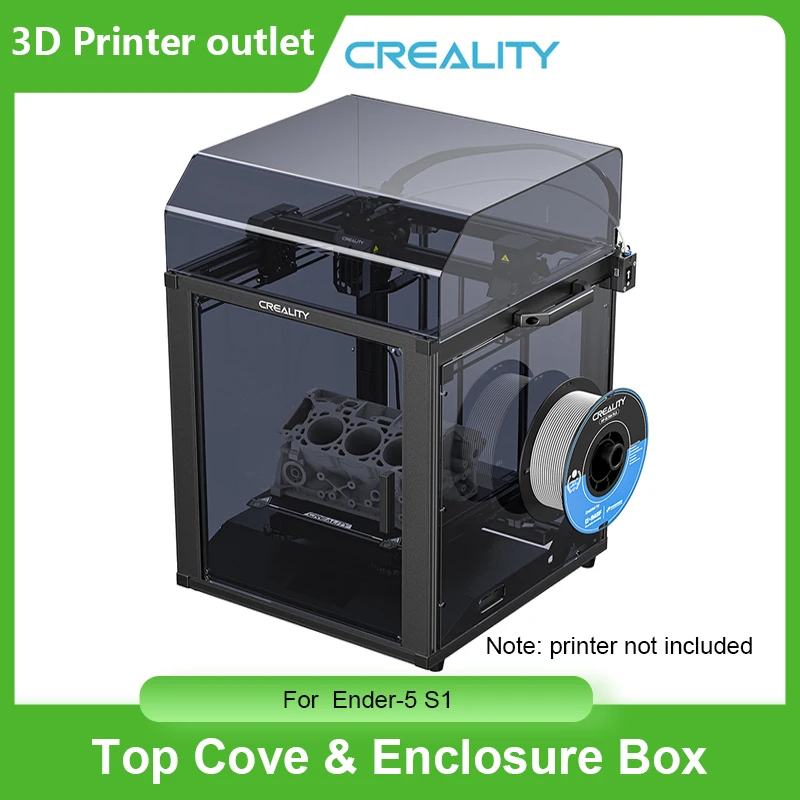 Creality Top Cove Ender-5 S1 Acrylic Enclosure Box for Constant ...