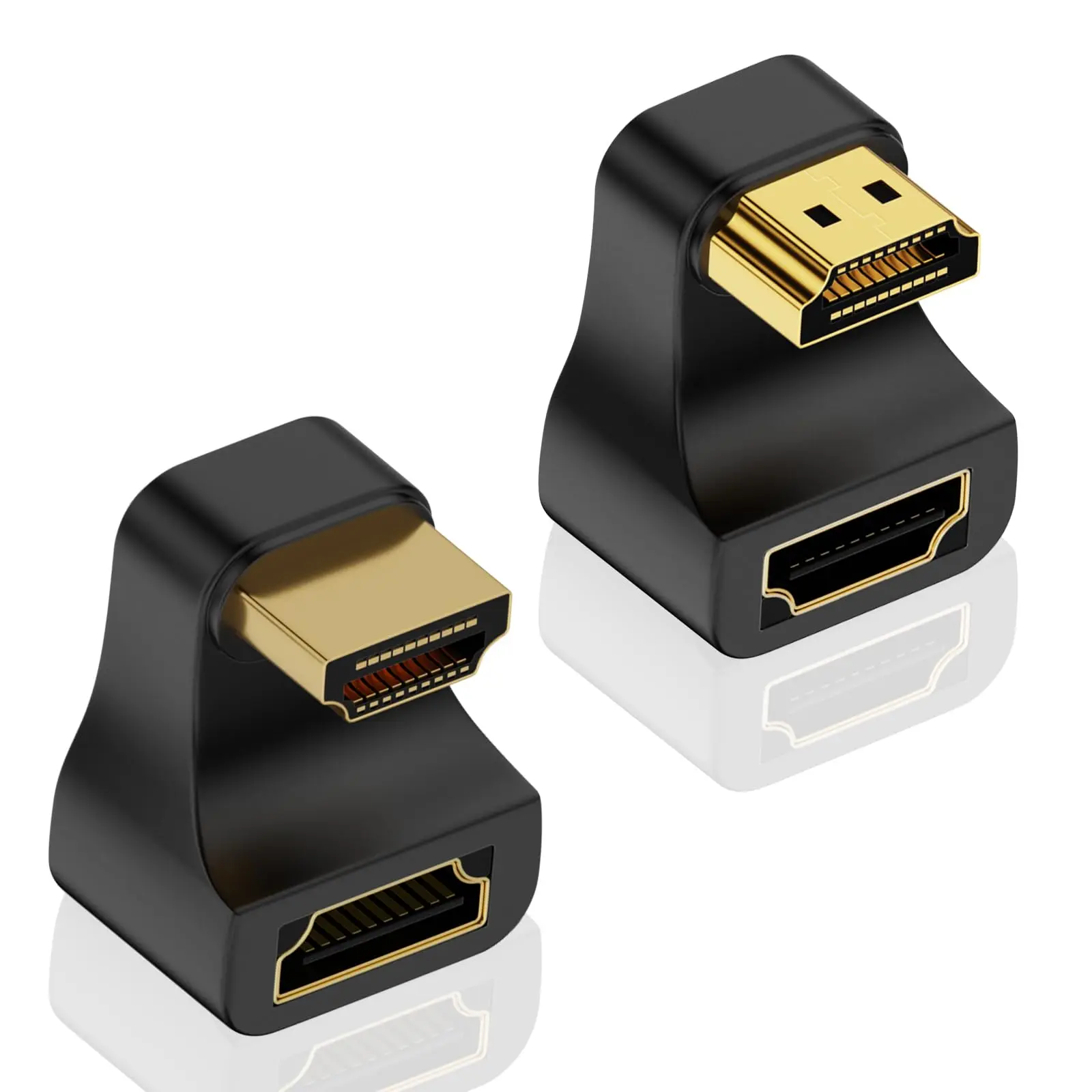 360-Degree-U-Shape-HDTV-Adapter-HDMI-2-1-Male-to-Female-8K-60Hz ...