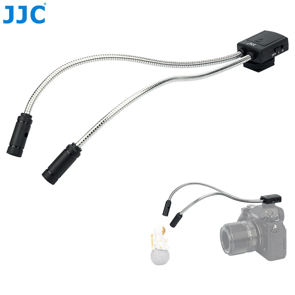 Jjc Macro Led Arm Lamp Flash Light Speedlight For Canon Sony Nikon Fuji ...