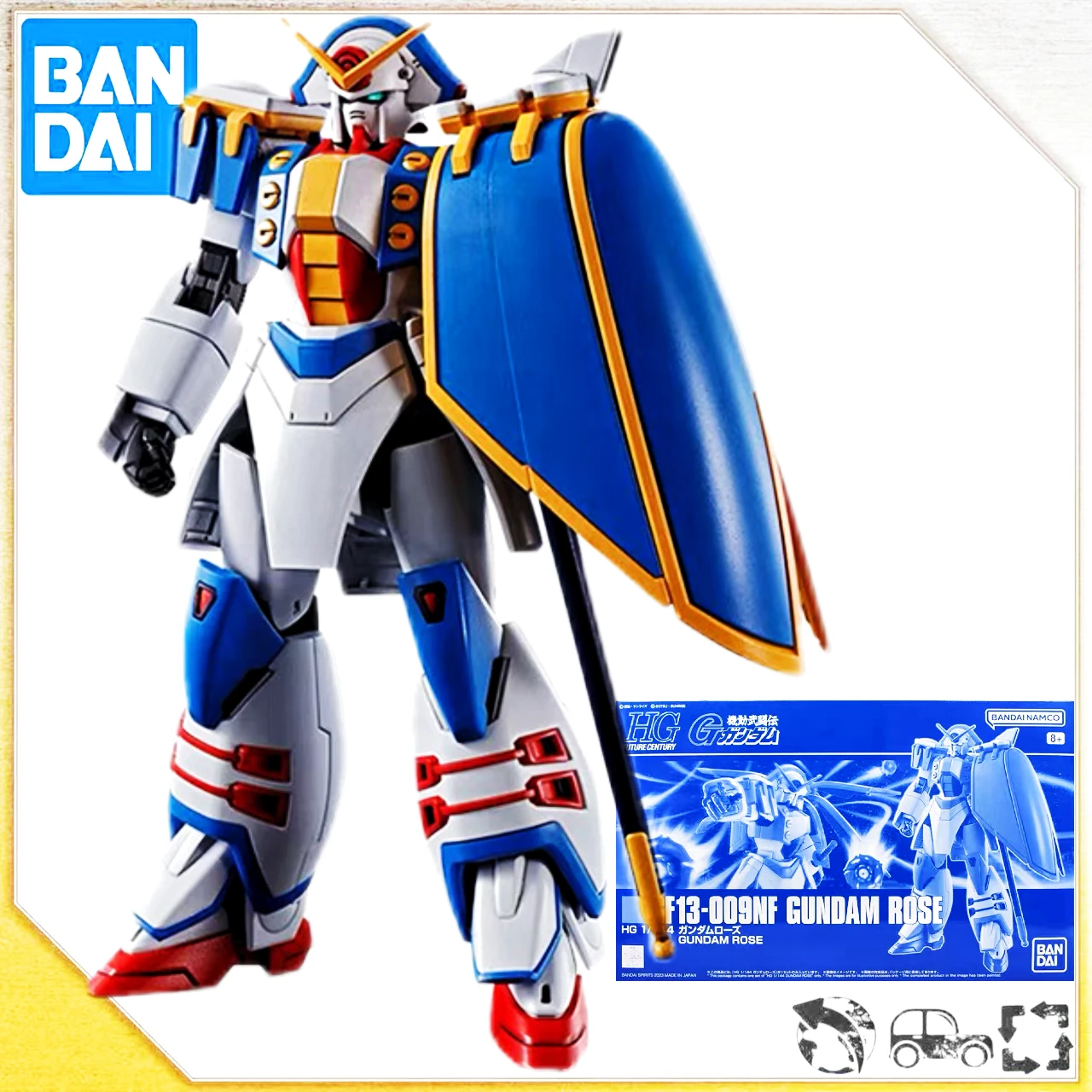 Bandai-PB-HG-1-144-Anime-Mobile-Fighter-G-Gundam-GF13-009NF-Gundam-Rose ...