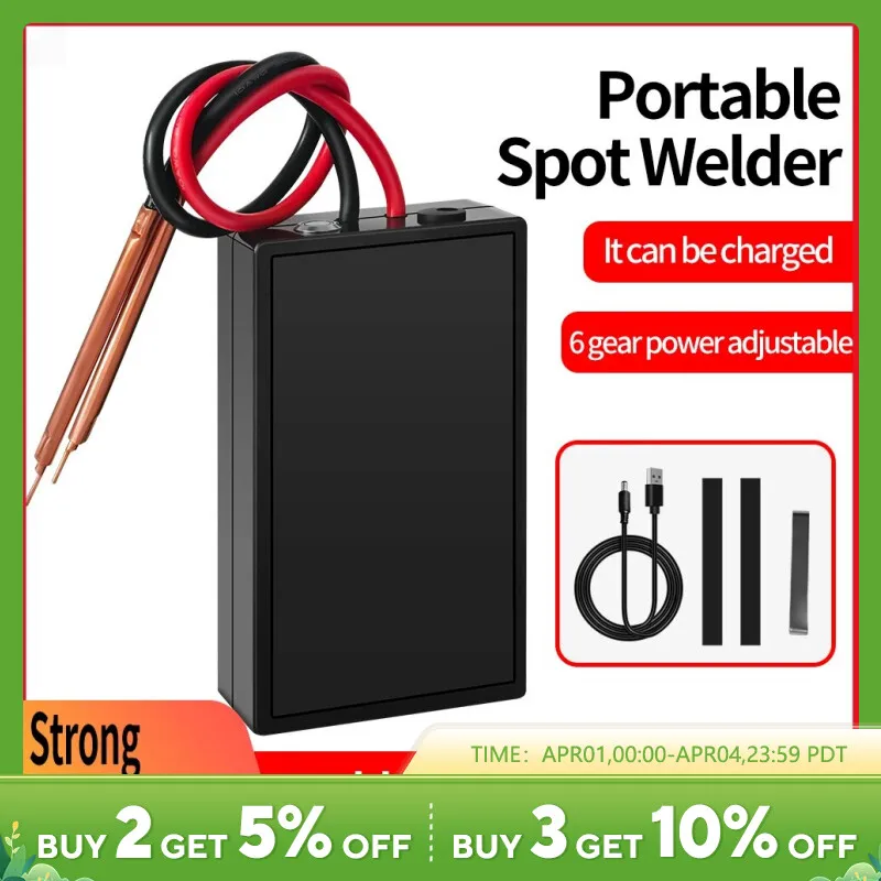 DIY-Energy-Storage-Mini-Touch-Welder-5V-6-Speed-Adjustment-Spot-Welding ...
