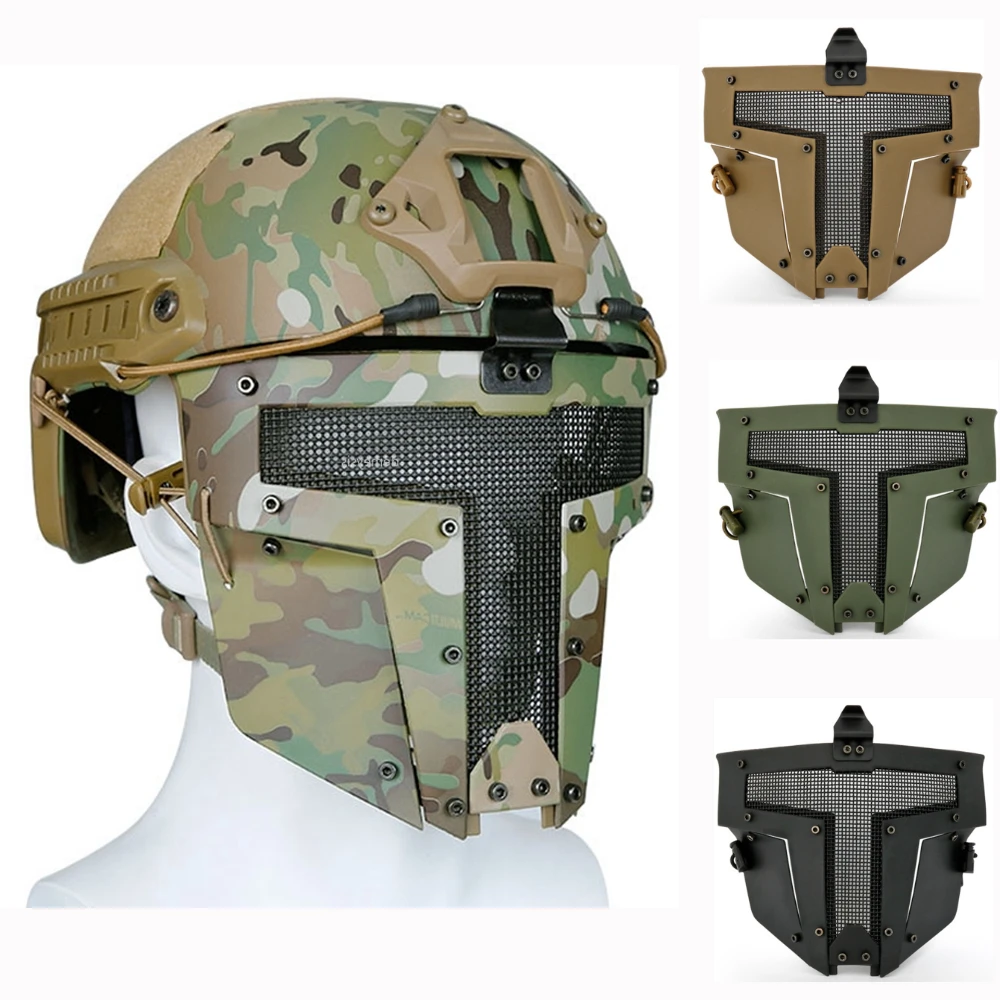 Tactical-Paintball-Airsoft-Half-Face-Mask-Use-with-Fast-Helmet-Masks ...