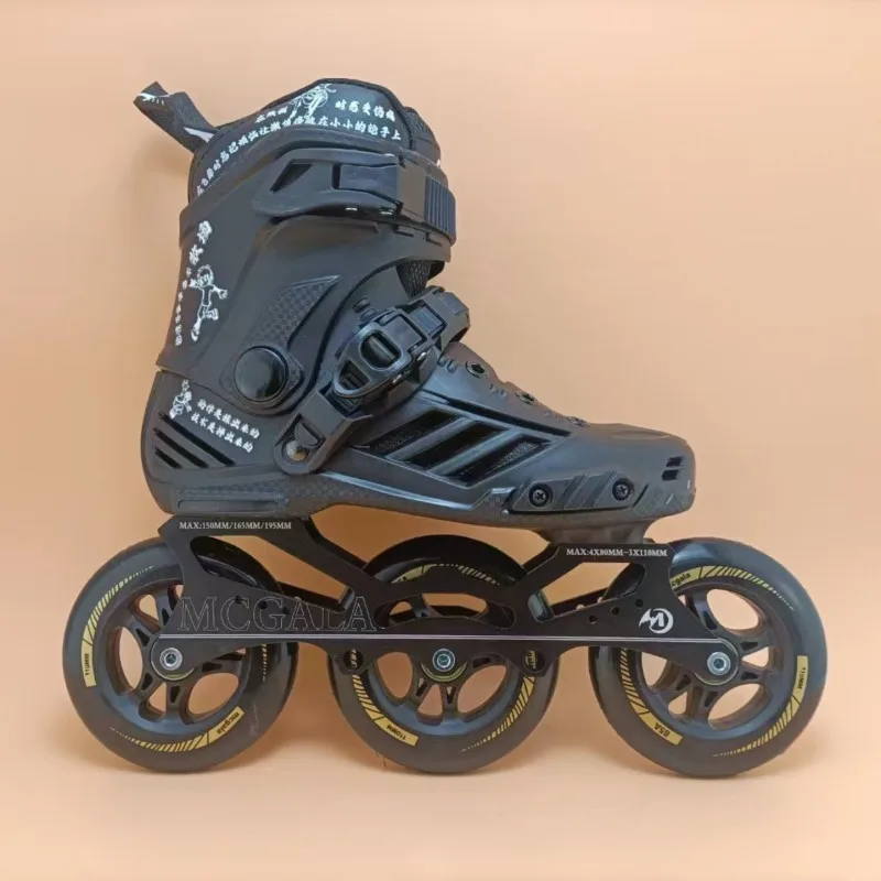 110mm-3-wheels-Big-Wheel-Roller-Skates-Shoes-for-Urban-Boys-Girls ...