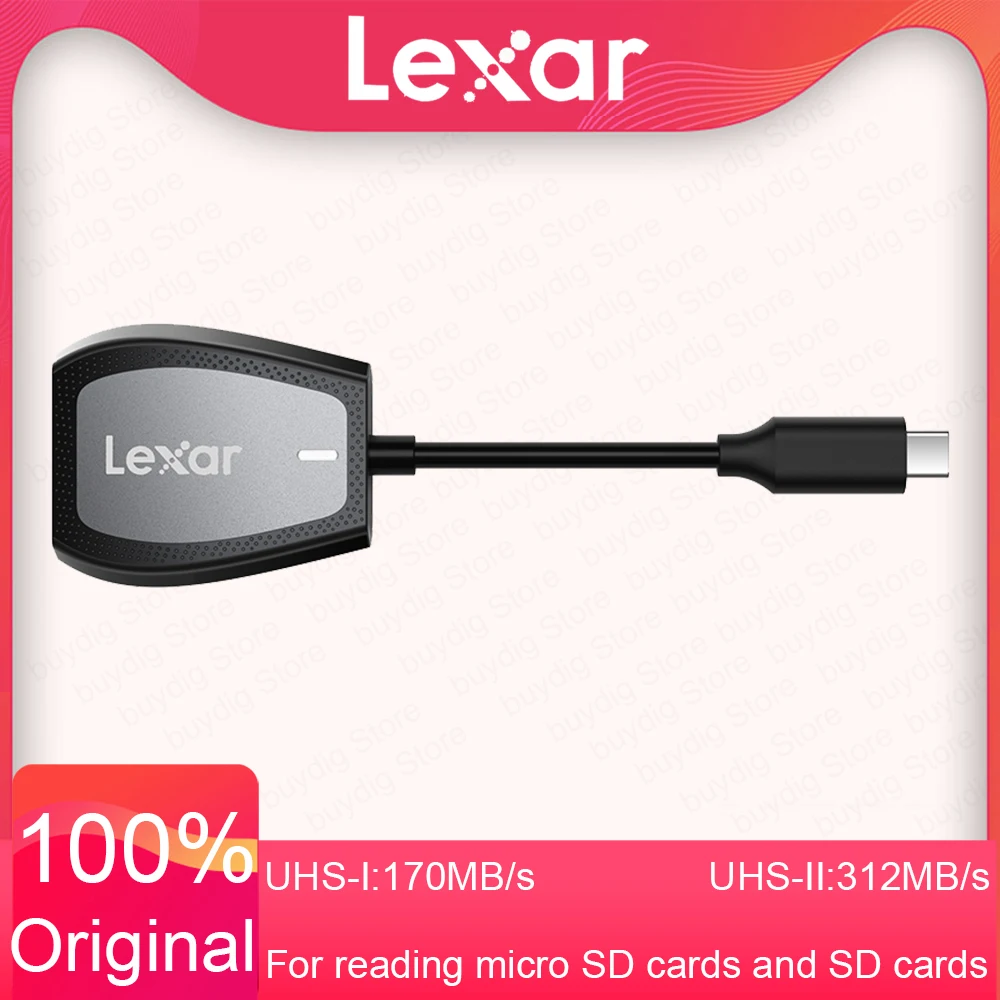 Original-Lexar-470U-TF-Adapter-Memory-SD-Card-Reader-USB-3-2 ...