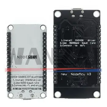 Wireless Module CH340/CP2102/CH9102X NodeMcu V3 V2 Lua WIFI Internet of ...