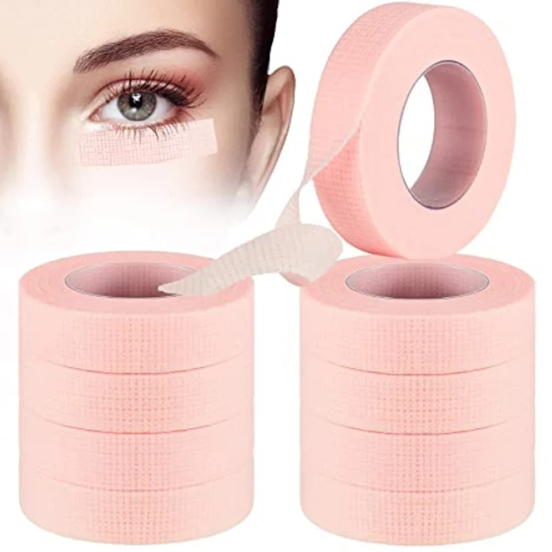 1pcs 전문 속눈썹 연장 테이프 아이 패드 알레르기 방지 속눈썹 스티커 투명 메이크업 도구 눈 패드 패치 아래
