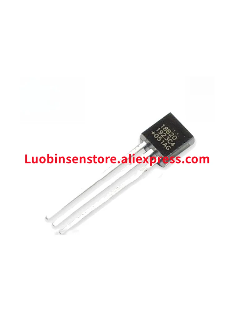 10PCS-DS18B20-TO-92-temperature-sensor-DS1820-electronic-programmable ...