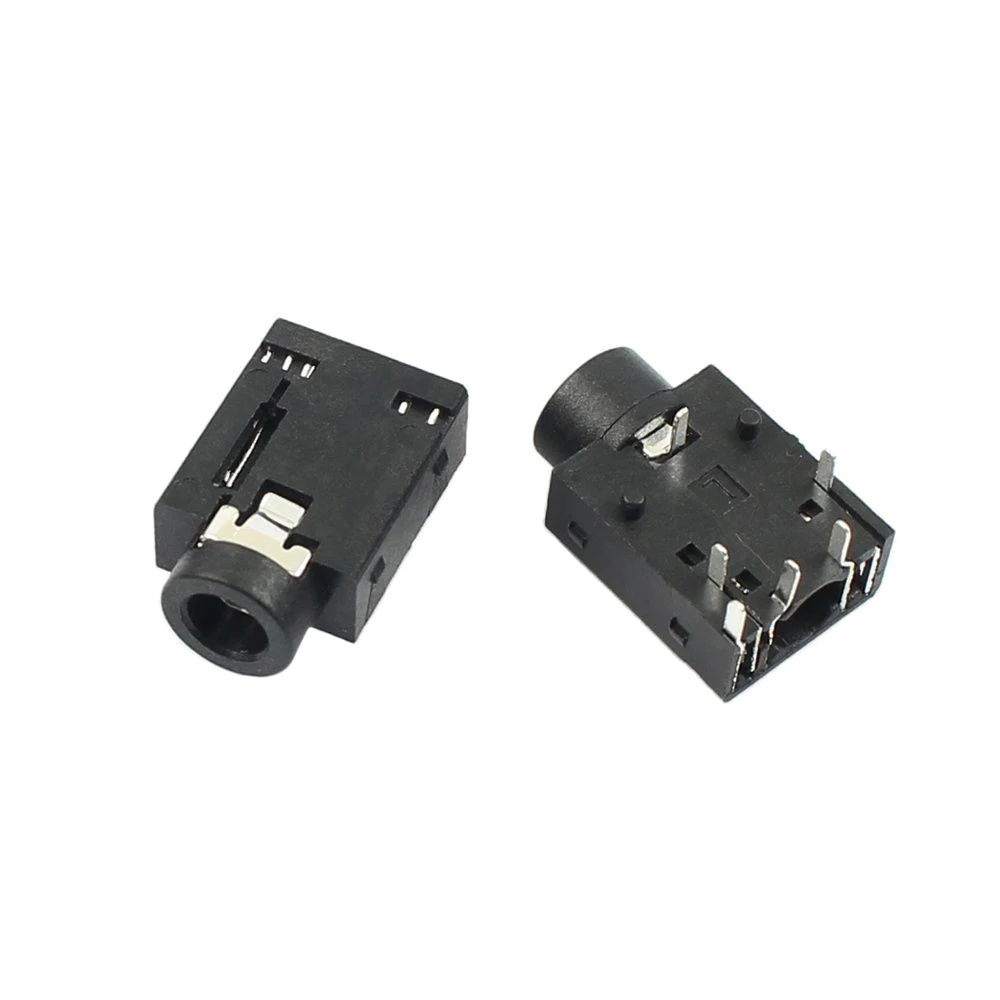 10pcs PJ353 PJ 353 PJ3053 3.5mm 1/8 Female Stereo Audio Connector 6 Pin ...