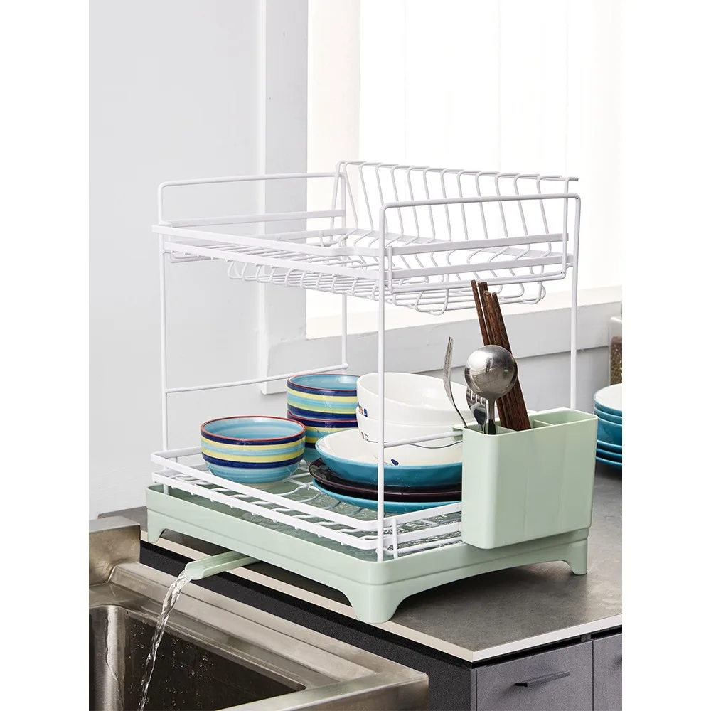 Kitchen-shelves-tableware-dish-racks-multi-functional-household-dishes ...