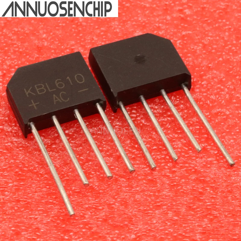 10PCS KBL406 KBL410 KBL408 KBL608 KBL610 KBL-406 KBL-408 KBL-410 KBL ...