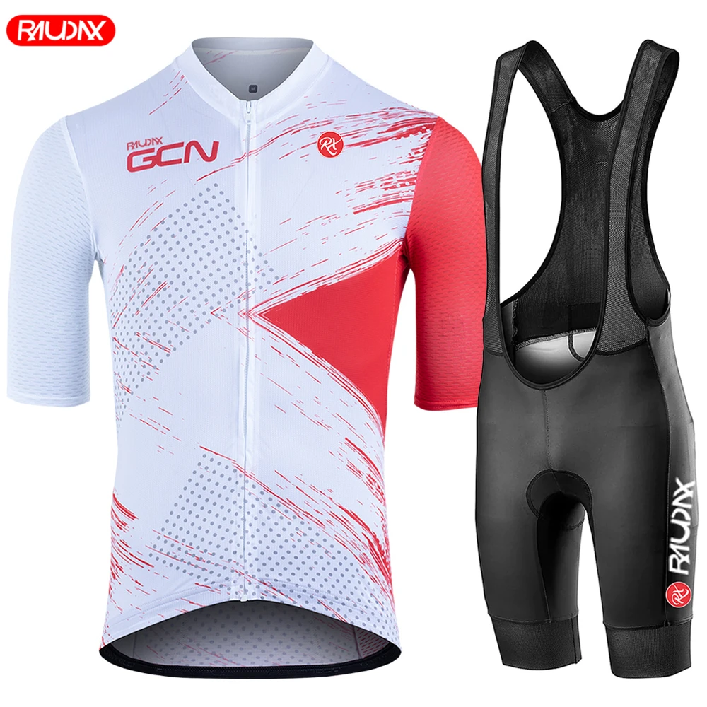 Raudax-Conjunto-de-Ropa-de-Ciclismo-Gcn-Maillot-transpirable-de-manga ...