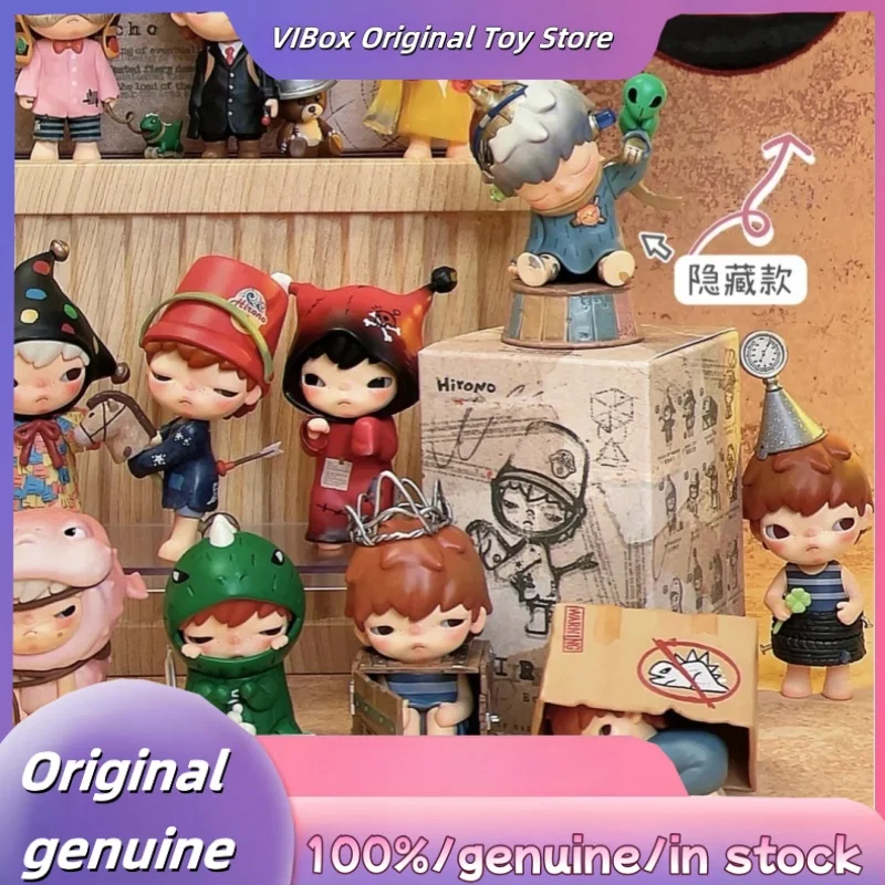 Genuine POPMART Hirono Echo Series Blind Box Handmade Model Ornaments ...