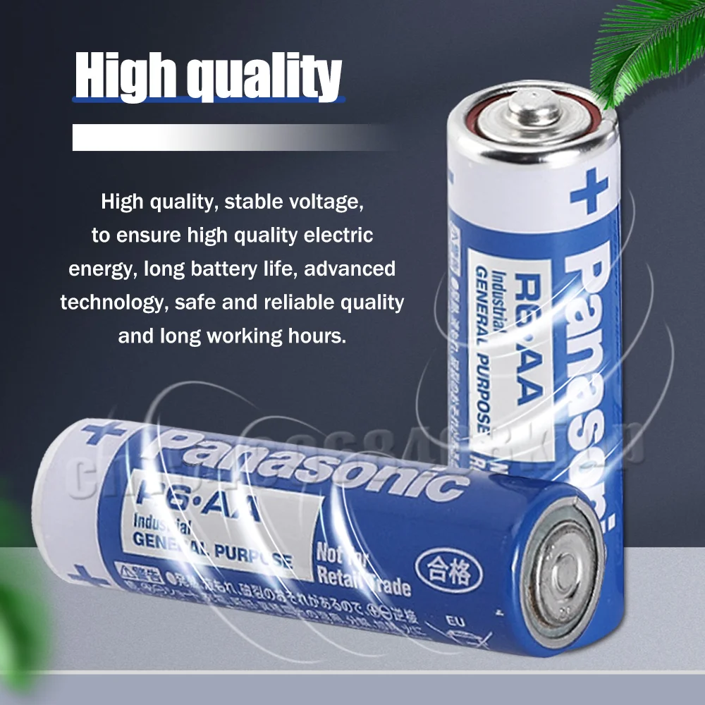 12 pçs nova marca panasonic r6 aa r6p e91 um3 am3 mn1500 bateria seca ...