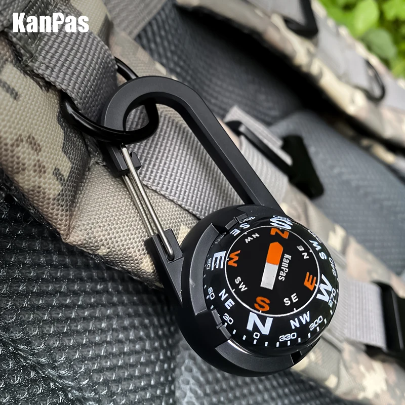 KANPAS-hands-free-carabiner-style-ball-compass-with-marine-scale-and ...