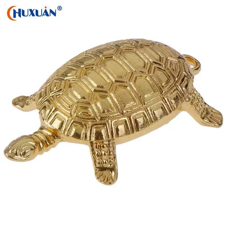 Feng Shui Golden Money Turtle Lucky Chinese Fortune Wealth Home Office ...