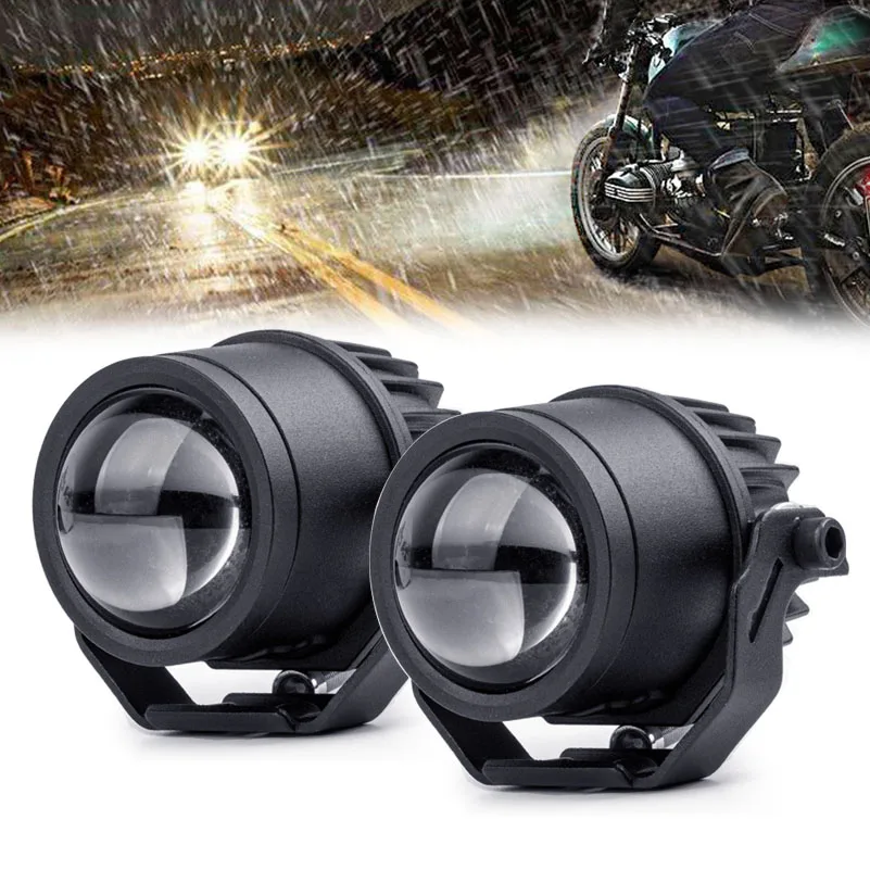 Motorcycle-60W-LED-Hi-Lo-Beam-Headlights-Fog-Lights-For-BMW-R1250GS-ADV ...