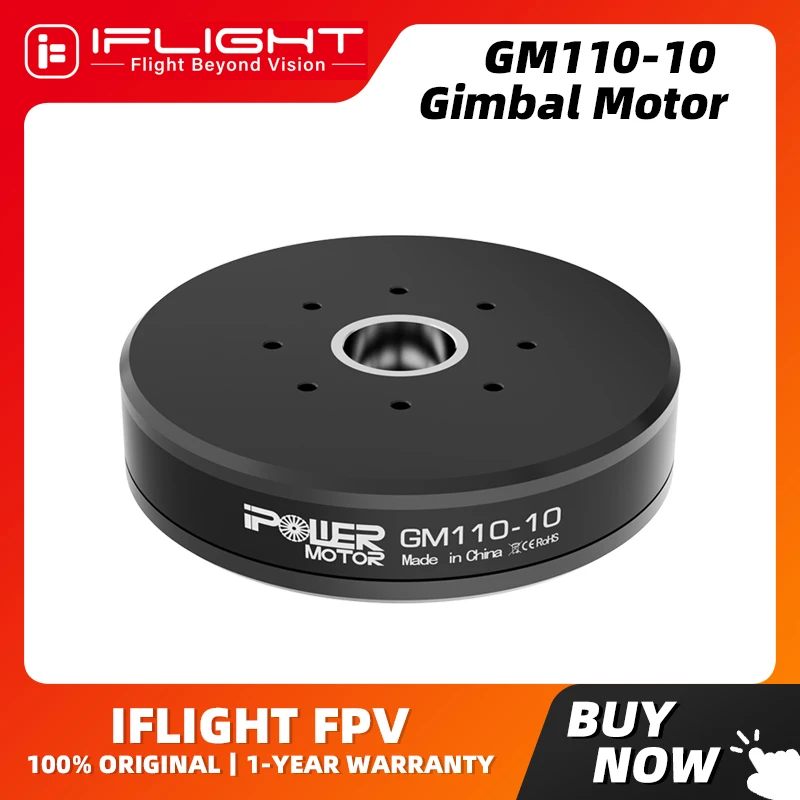 iFlight iPower Gimbal Motor GM110-10 UAV pod motor / Turntable of ...