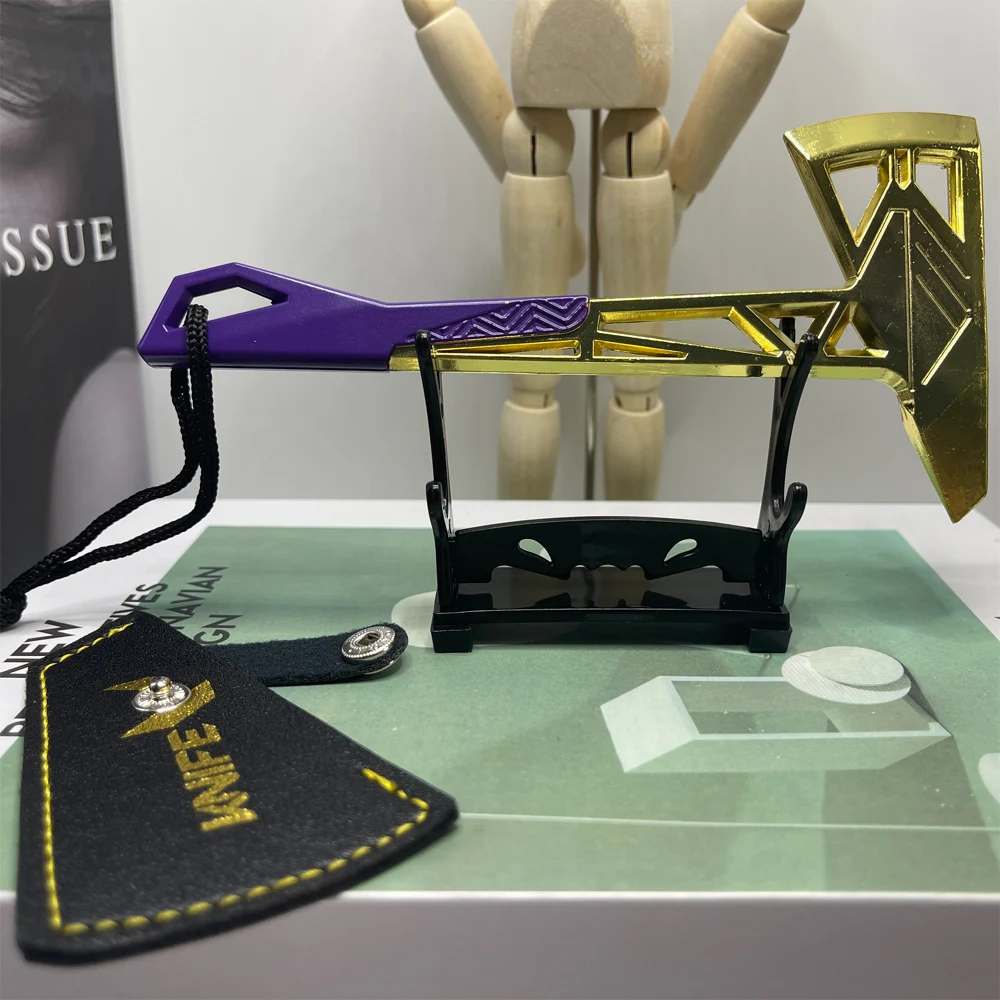 15CM-5-9in-Valorant-Game-Peripheral-Prime-Axe-with-Leather-Case-Zinc ...