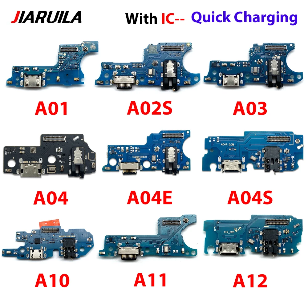 USB Charging Port Board Flex Cable Connector For Samsung A01 A02 A02s ...