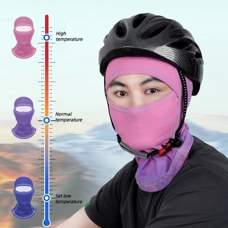 Heat Reactive Color Changing Balaclava Mask Unisex Full Face Ski ...