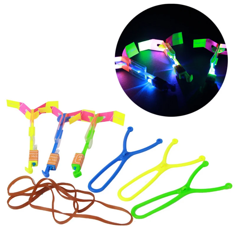 New-Luminous-Flashing-LED-Light-Large-Slingshot-Flying-Arrow-Puzzle ...