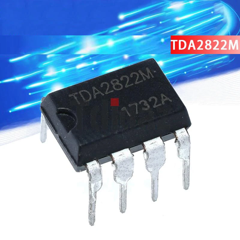 10 Uds TDA2822M DIP8 TDA2822 2822 DIP 8 DIP nuevo y ORIGINAL chip IC ...
