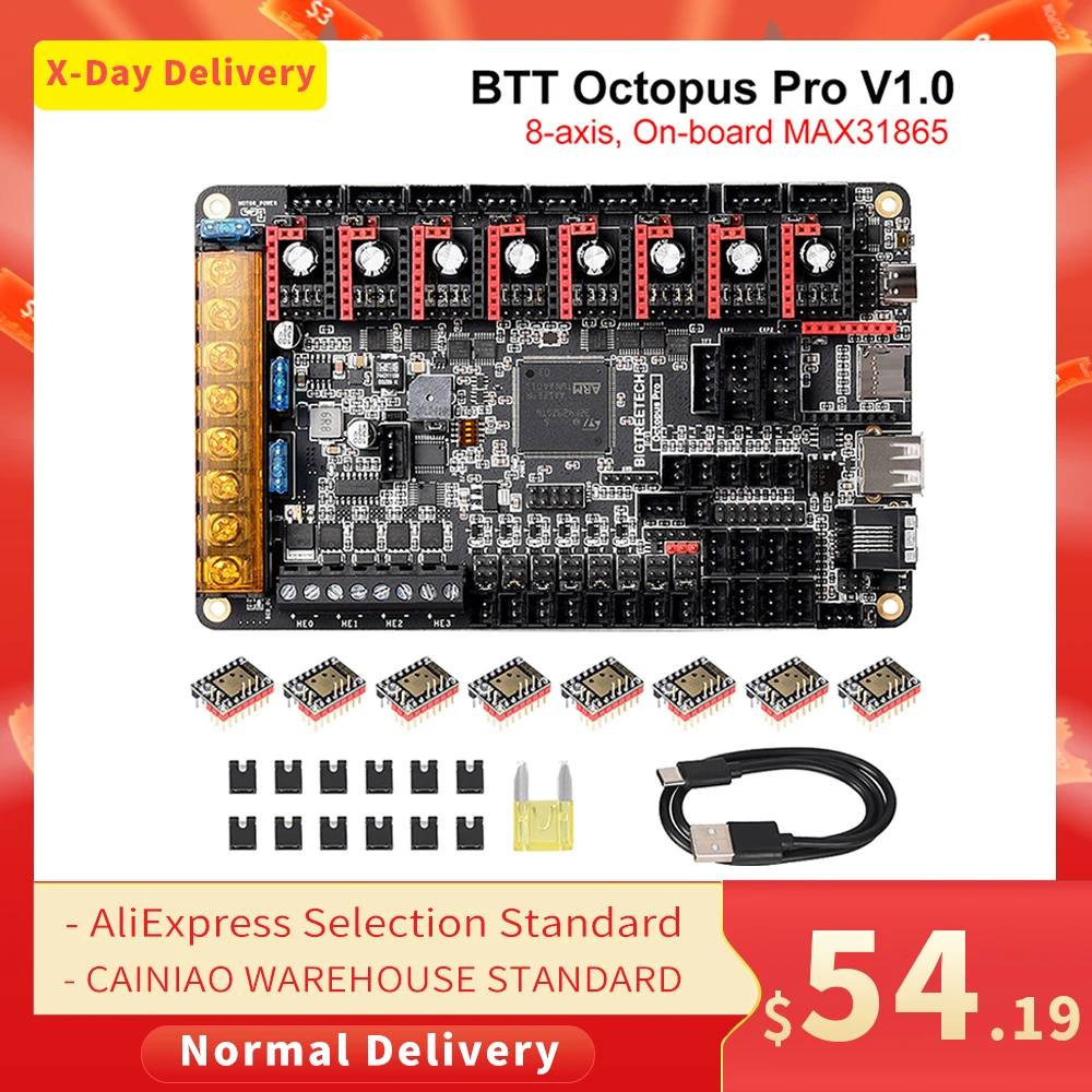 Bigtreetech octopus pro v5.0 btt Motherboard klipper 3d Drucker zubehör ...