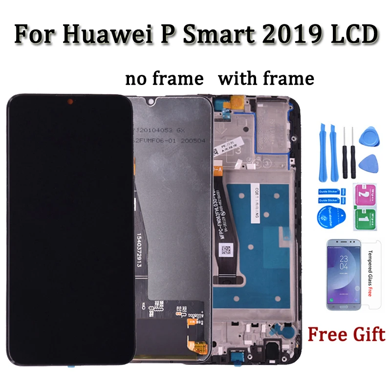 Para huawei p smart 2019 display lcd com tela de toque digitador ...