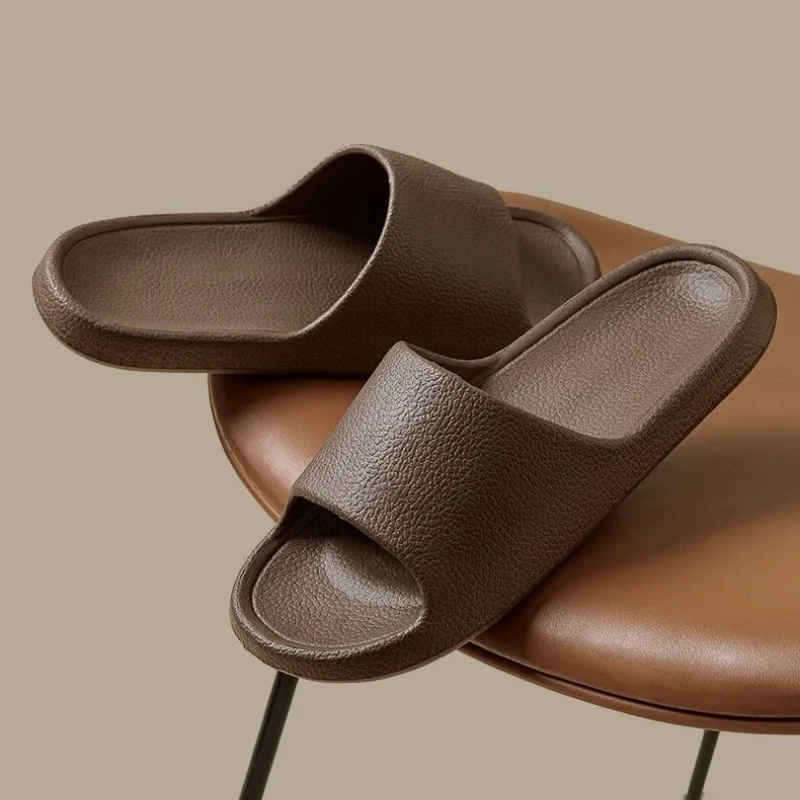 EVA Sandals Slippers for Couple Solid Color Simple Non-slip Soft Sole ...