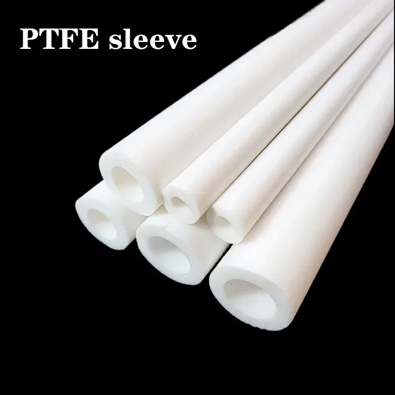 Length250-500mm-White-Polytetrafluoroethylene-Hard-Tube-Pipe-Hollow-Rod ...