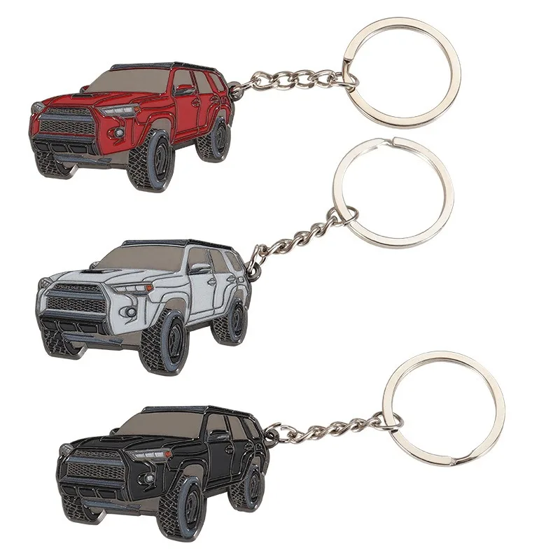 Universal 3D Car Model Keychain Car Enthusiasts Gift Key Accessories ...