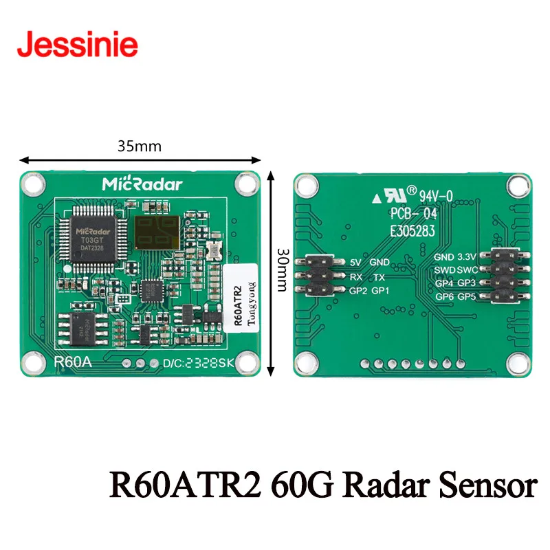R60ATR2-60GHZ-Wave-Millimeter-Radar-Module-Single-Trajectory-Radar-FM ...