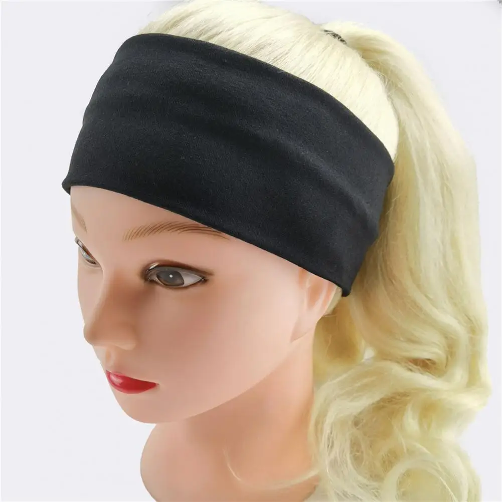 Sports-Headband-Solid-Color-Wide-Lady-Yoga-Headband-Quick-Drying-Sweat ...