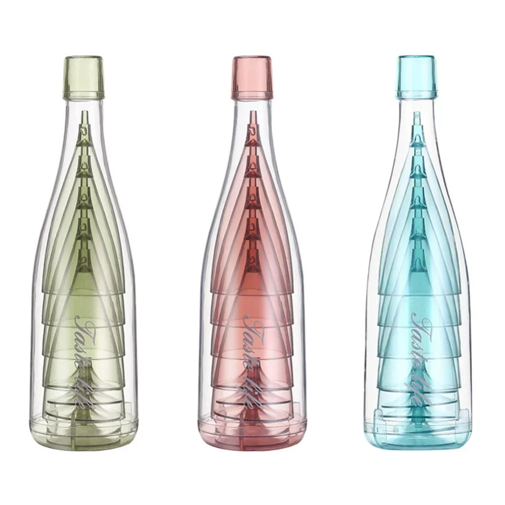 Portable-Wine-Glass-Set-with-Bottle-Container-Plastic-Whisky-Cocktail ...