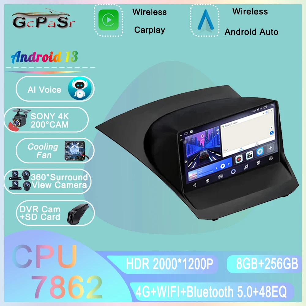 7862-CPU-Android-13-Car-Radio-For-Ford-Fiesta-Mk7-2009-2016-Multimedia ...