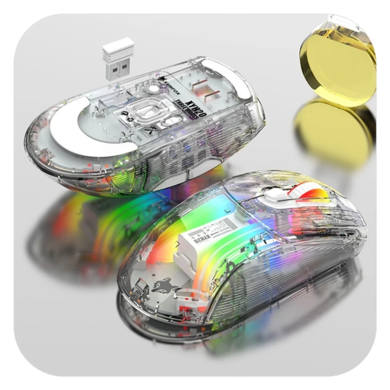 Wireless Computer Mouses Transparent