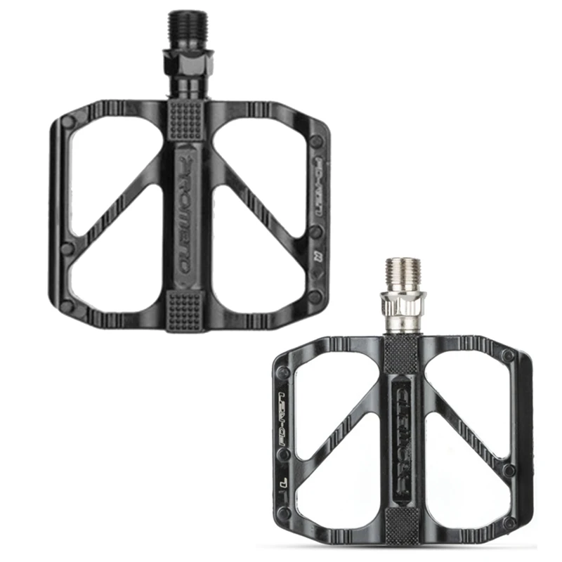 PROMEND Bicycle Pedal R27 Aluminum Alloy DU Bearing Non Slip Mountain Road MTB Bike Footboard ...