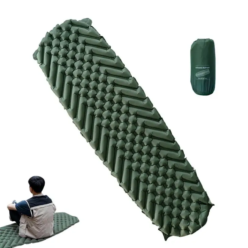 Inflatable Mattress Camping Outdoor Tent Mattress Blow up Sleeping Mats ...