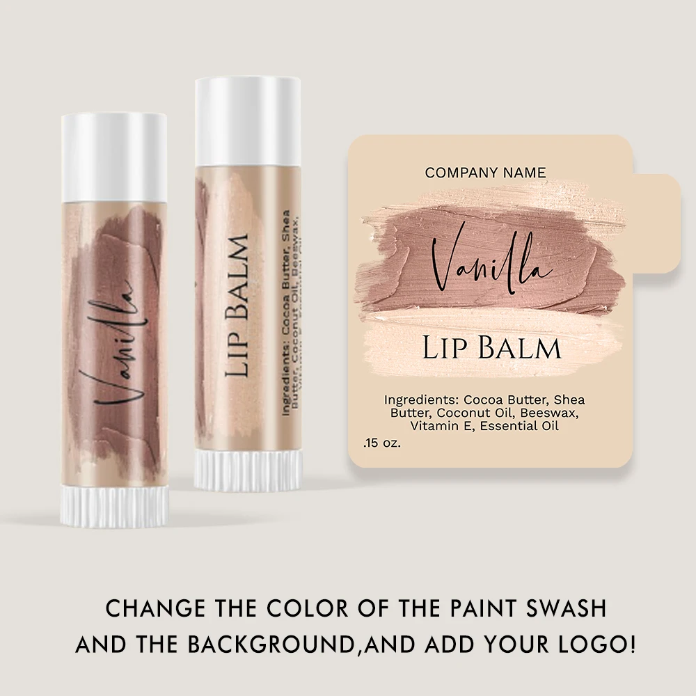 DIY-Product-Label-Editable-Lip-Balm-Label-Printable-Chapstick-Label ...