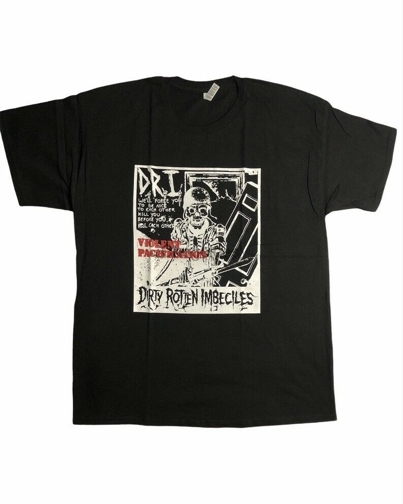 DIRTY ROTTEN IMBECILES TSHIRT DRI THRASH METAL ROCK BAND BRAND NEW ...