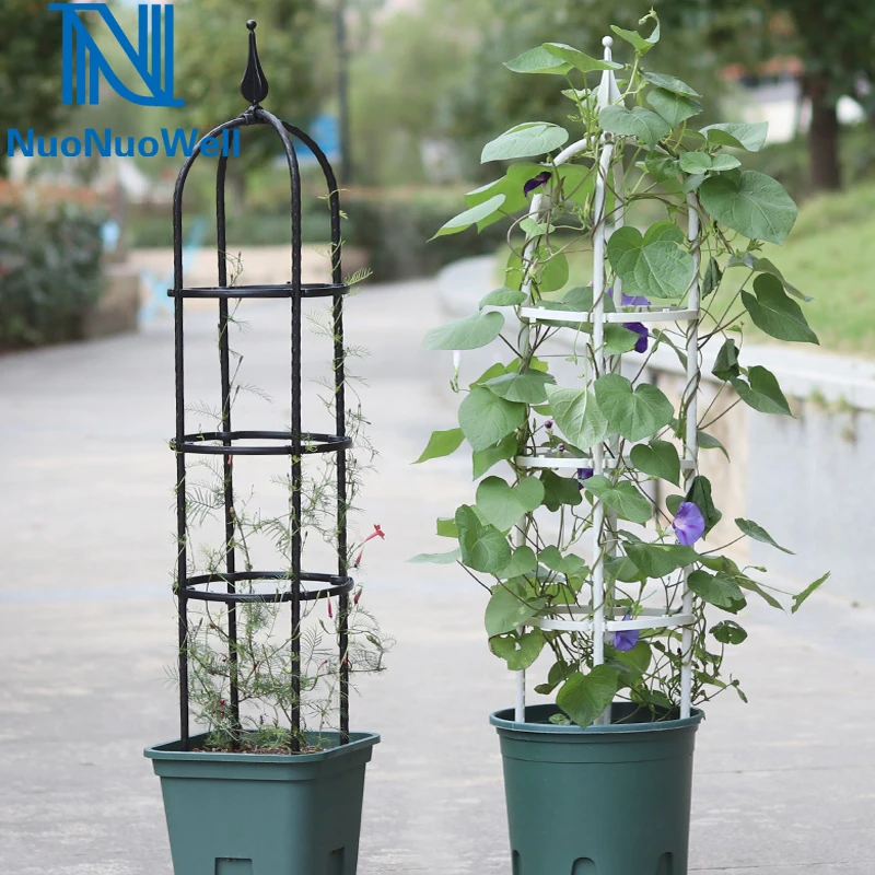 NuoNuoWell 154CM Height Garden Flowers U Type Frame Plastic Coated ...