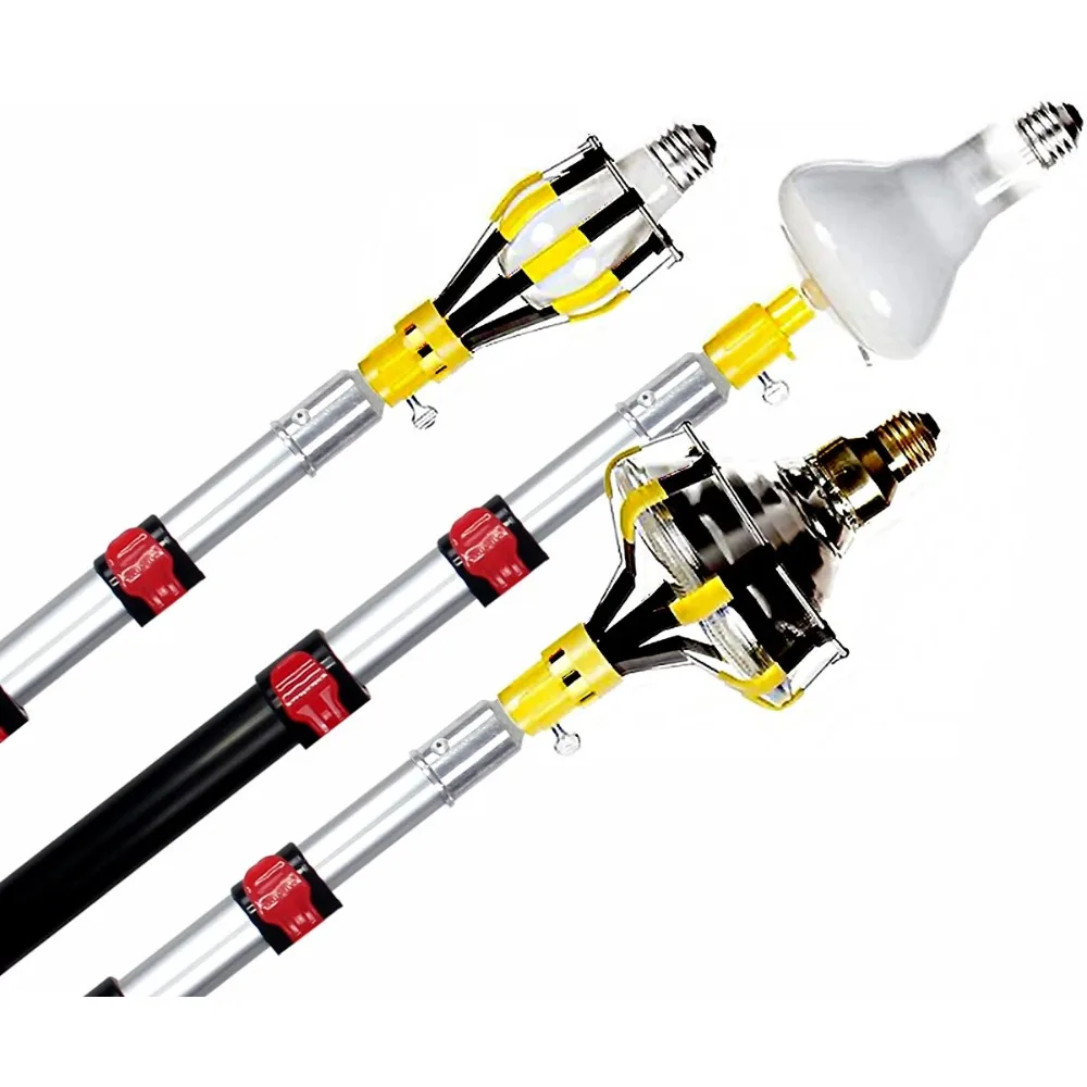 Telescopic-pole-light-bulb-changer-for-upward-facing-bulbs-with-harbor ...