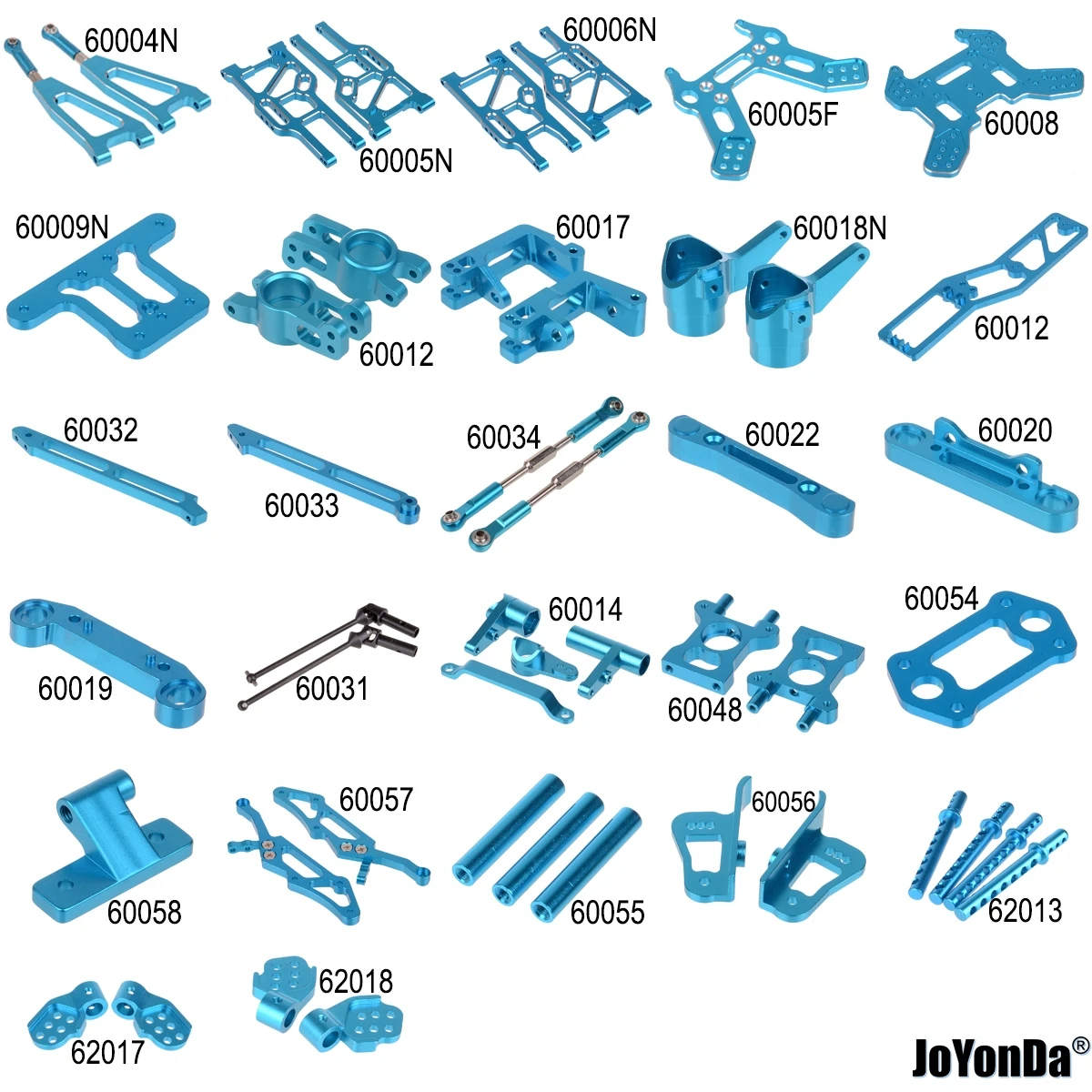 Aluminum-Upgrade-Parts-for-RC-Model-HSP-RTR-1-8-Scale-4WD-PRO-Nitro-Off ...