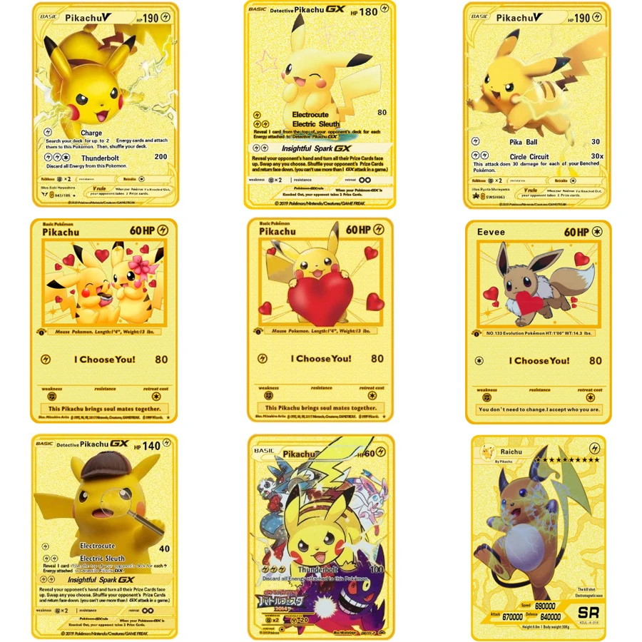 Pokemon Pikachu Card Ex